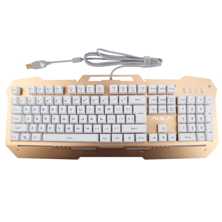 Aula Destroyers Multimedia Key Wired USB Gaming Keyboard with LED Backlight
