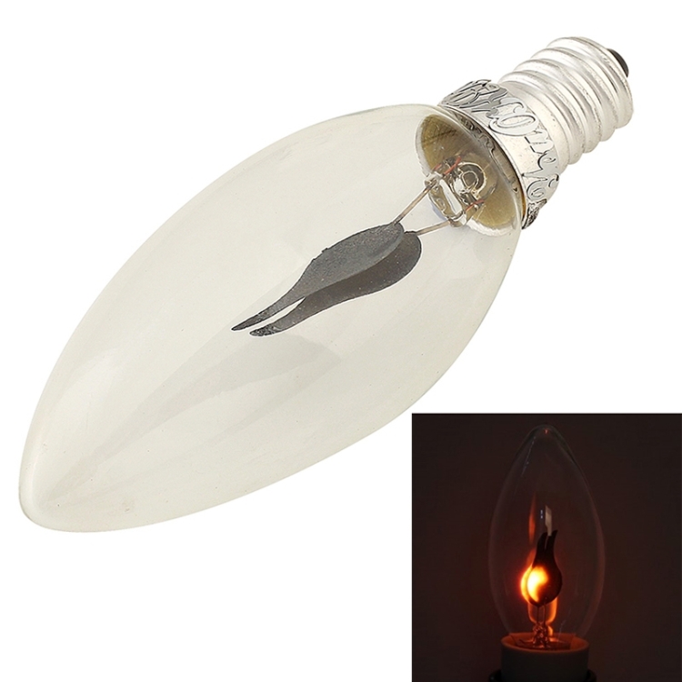 YouOKLight E14 2W Flame-Shaped LED Globe Bulb Lamp