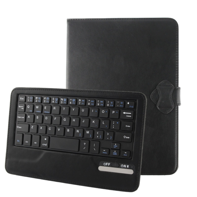 Universal Bluetooth 3.0 ABS Keyboard + Detachable Leather Tablet Case ...