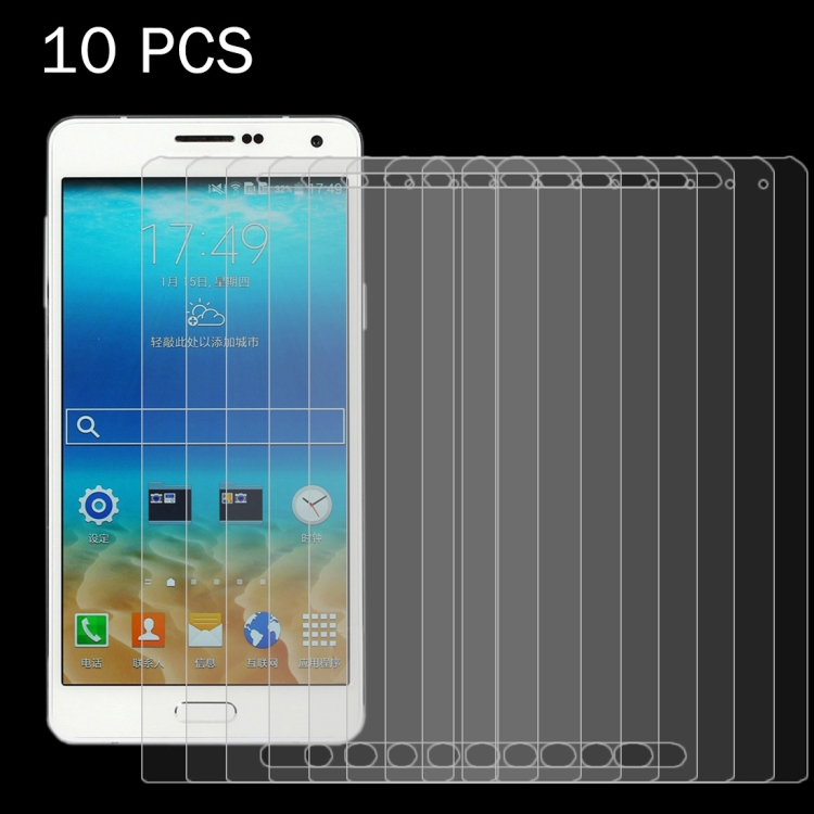 10PCS for Galaxy A7 0.26mm 9H+ Surface Hardness 2.5D Explosion-proof ...