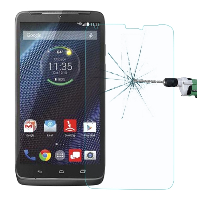 For Motorola DROID Turbo / XT1254 0.26mm 9H+ Surface Hardness 2.5D ...