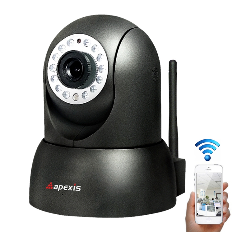 apexis AH8064BW Wireless WiFi IP Camera, Support Pan / Tilt Function ...