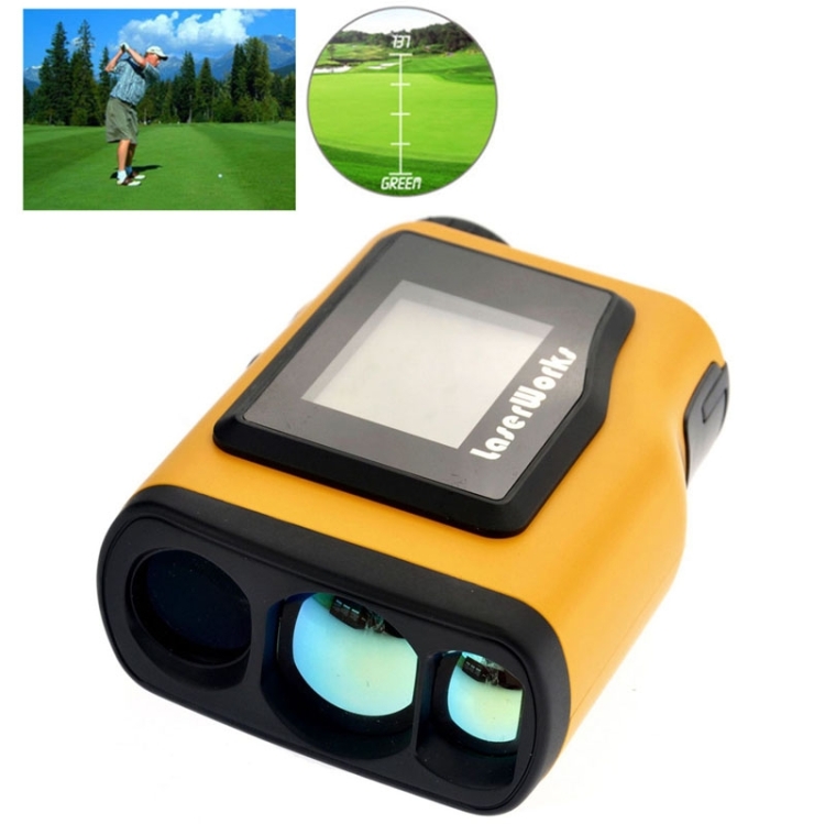 LaserWorks Waterproof Handheld Special Laser Rangefinder Telescope with ...