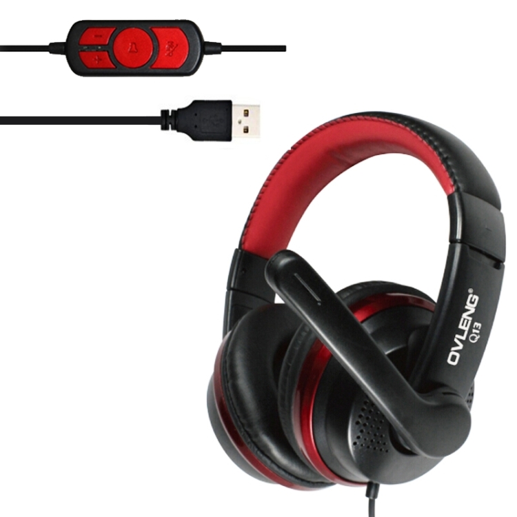 Casque stéréo universel OVLENG Q13 avec touche de contrôle du volume et ...