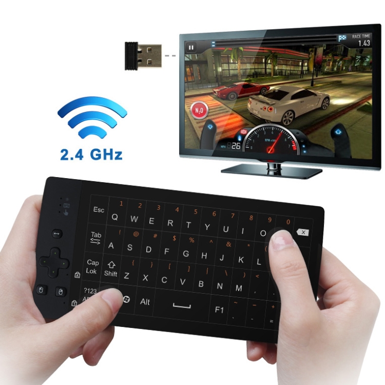 Measy RC9 2.4GHz Fly Air Mouse Wireless Keyboard Remote Control