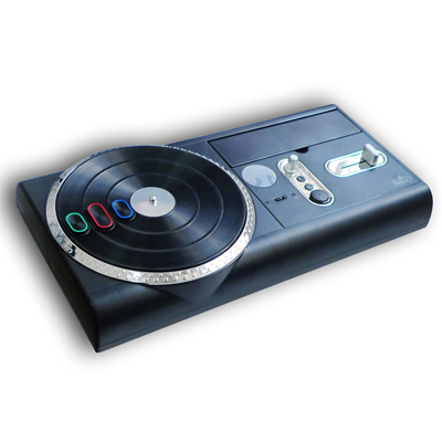 ipega DJ Hero 2.4GHz Wireless Keyboard for PS2/PS3(Black)