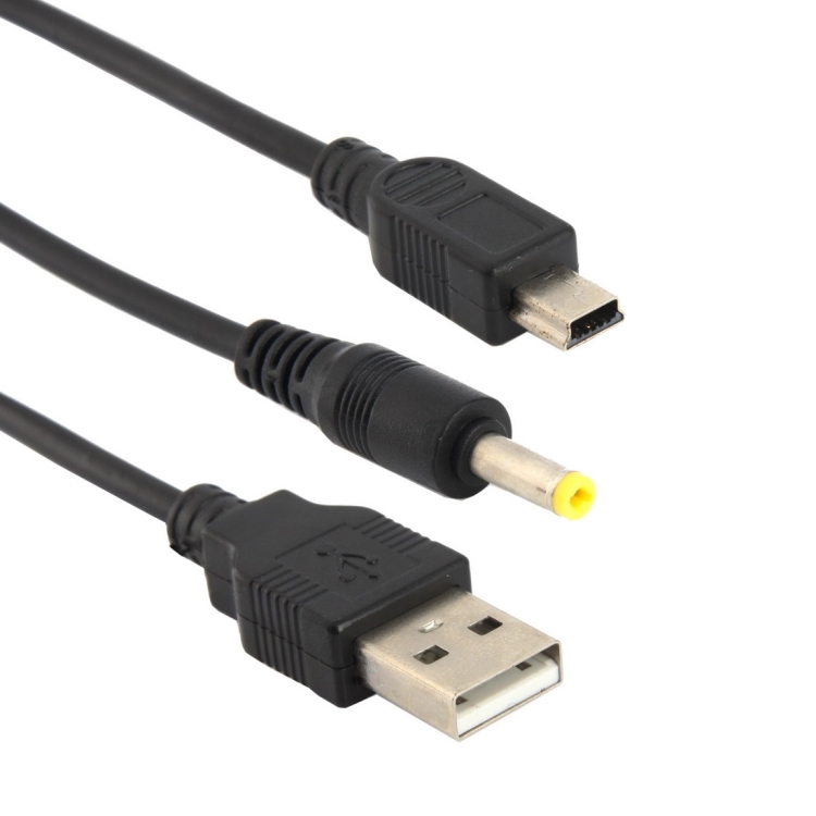 สายชาร์จและ USB Transfer สำหรับ PSP 3000, PSP 2000, PSP ความยาวสาย ...