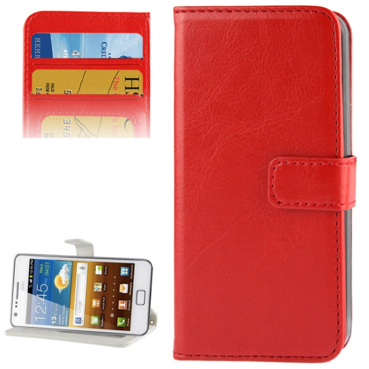 Imitation Sheepskin Texture Horizontal Flip Leather Case with Card ...
