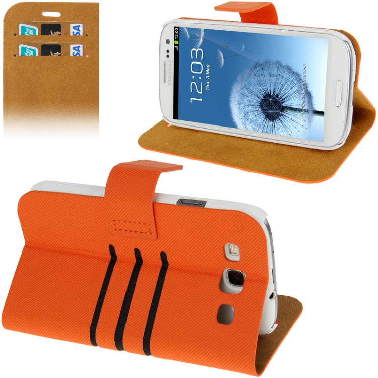 Denim Pattern Flip Leather Case with Credit Card Slot & Holder for ...