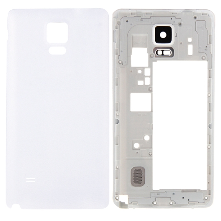 สำหรับ Galaxy Note 4 / N910F ฝาครอบที่อยู่อาศัยแบบเต็ม (กรอบกลาง ...