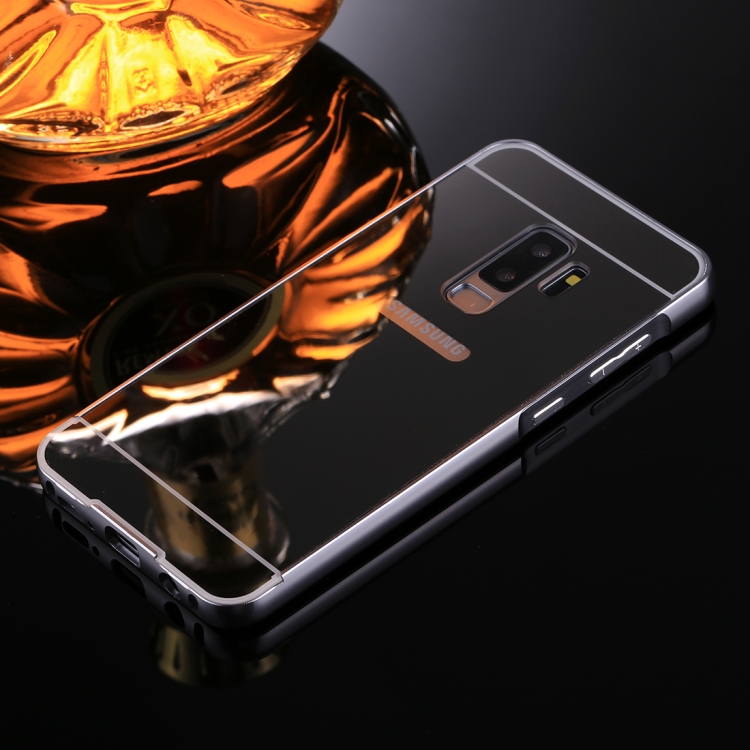 For Galaxy S8 + / G955 Mirror Push Pull Back Shell Cover ...