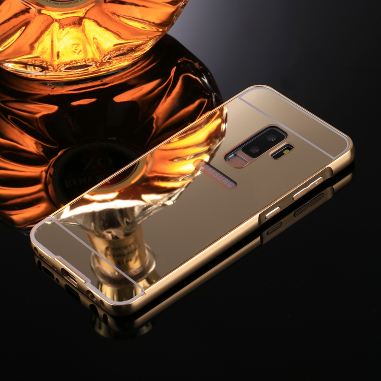 For Galaxy S8 + / G955 Mirror Push Pull Back Shell Cover ...