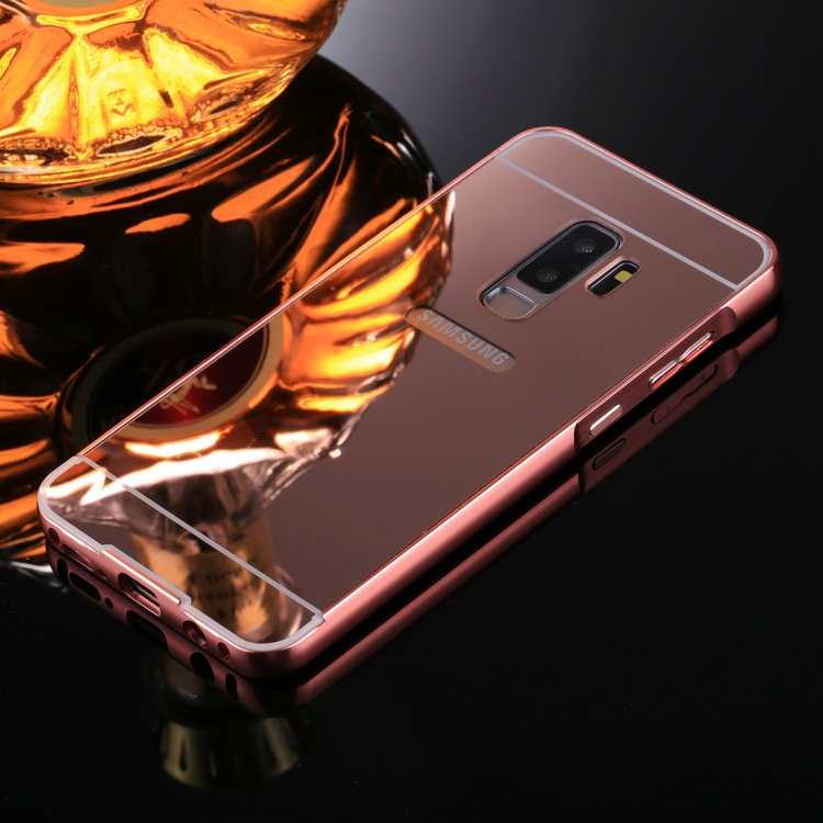 For Galaxy S8 + / G955 Mirror Push Pull Back Shell Cover ...
