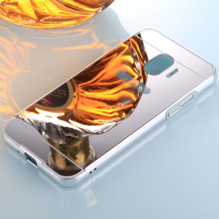 For Galaxy S8 + / G955 Mirror Push Pull Back Shell Cover ...