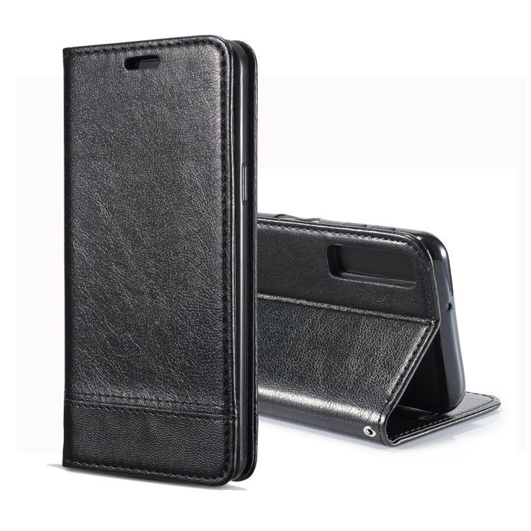 Double-sided Absorption Splicing Horizontal Flip Leather Case for ...