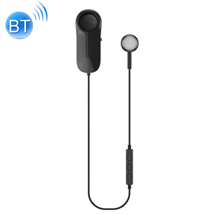 Baseus Encok A06 Bluetooth 5.0 Lavalier Single Wireless Earphone(Black)