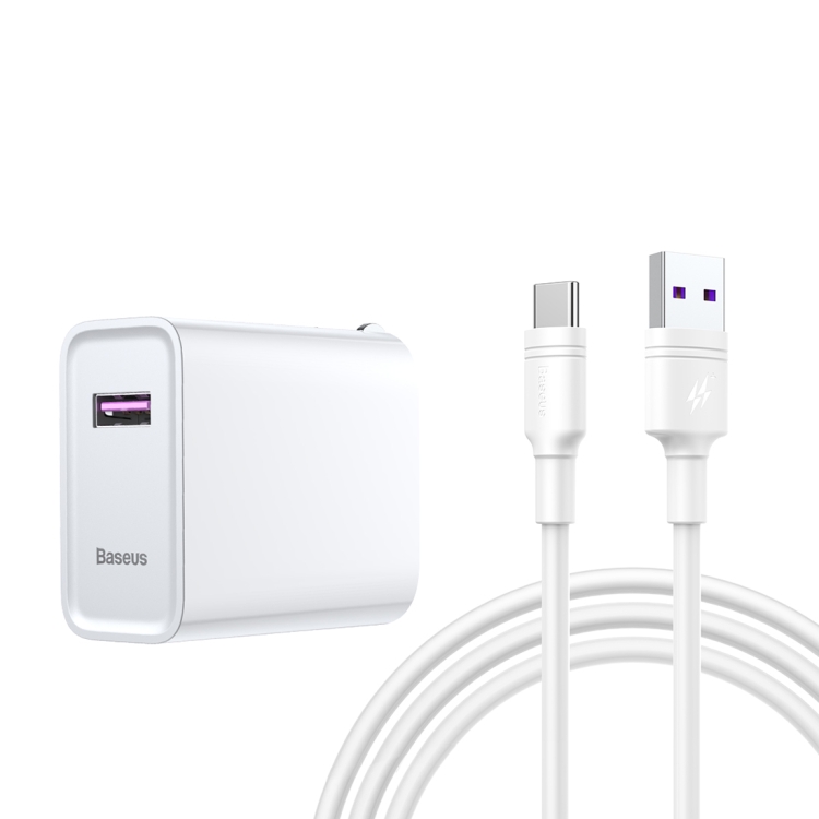 Baseus Speed Series TZCAFS-02 22.5W USB Super Fast Charging Charger Set ...