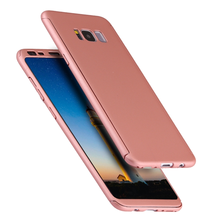 สำหรับ Galaxy S8 + / G955 ฝาครอบป้องกันแบบถอดได้ 360 องศาแบบเต็มรูปแบบ