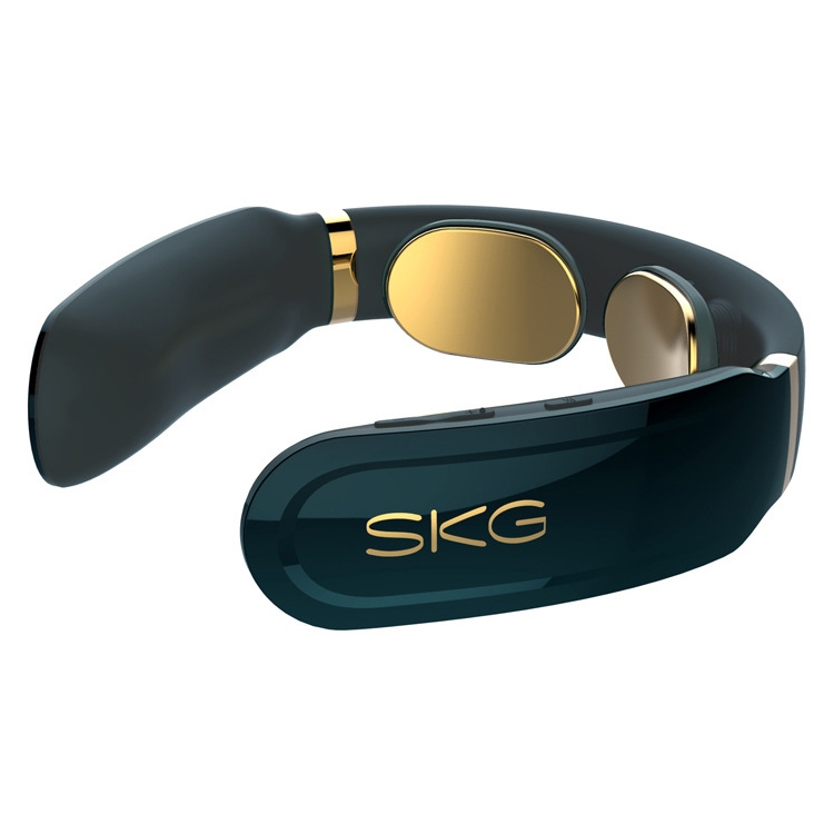 ต้นฉบับ Xiaomi Youpin SKG รูปตัวยูออกแบบสมาร์ทปากมดลูกนวดคอป้องกัน K6 (สีเขียวเข้ม)