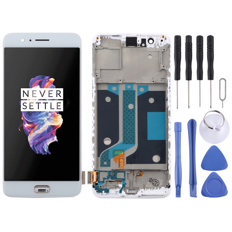 สำหรับ OnePlus 5 A5000 วัสดุ TFT หน้าจอ LCD และ Digitizer สมัชชาเต็ม ...