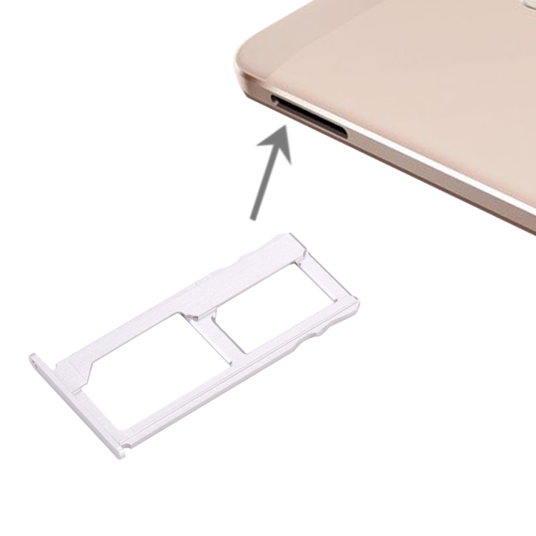 For Letv Le 1s / X500 SIM Card Tray(Silver)