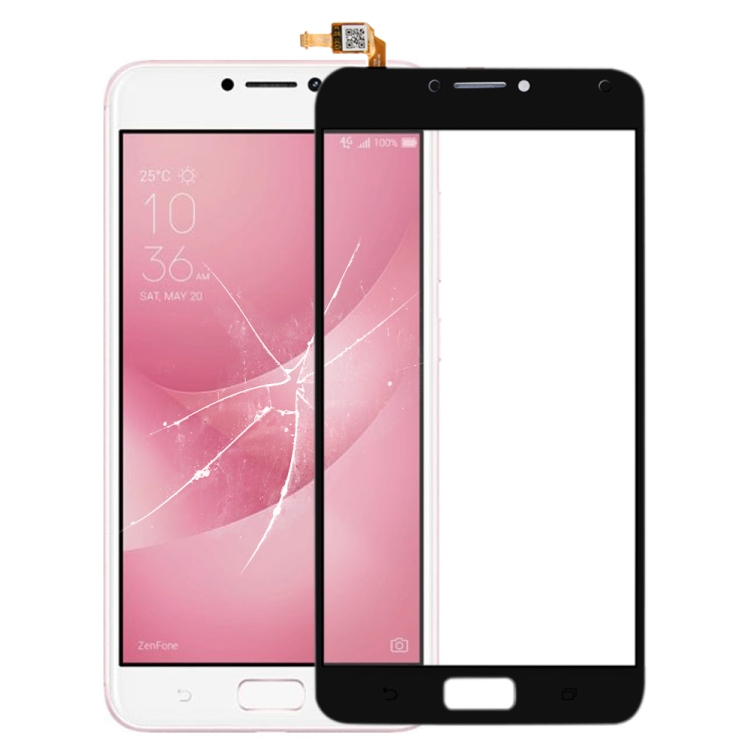 แผงสัมผัสสำหรับ Asus Zenfone 4 Max Pro ZC554KL / X00ID (สีดำ)