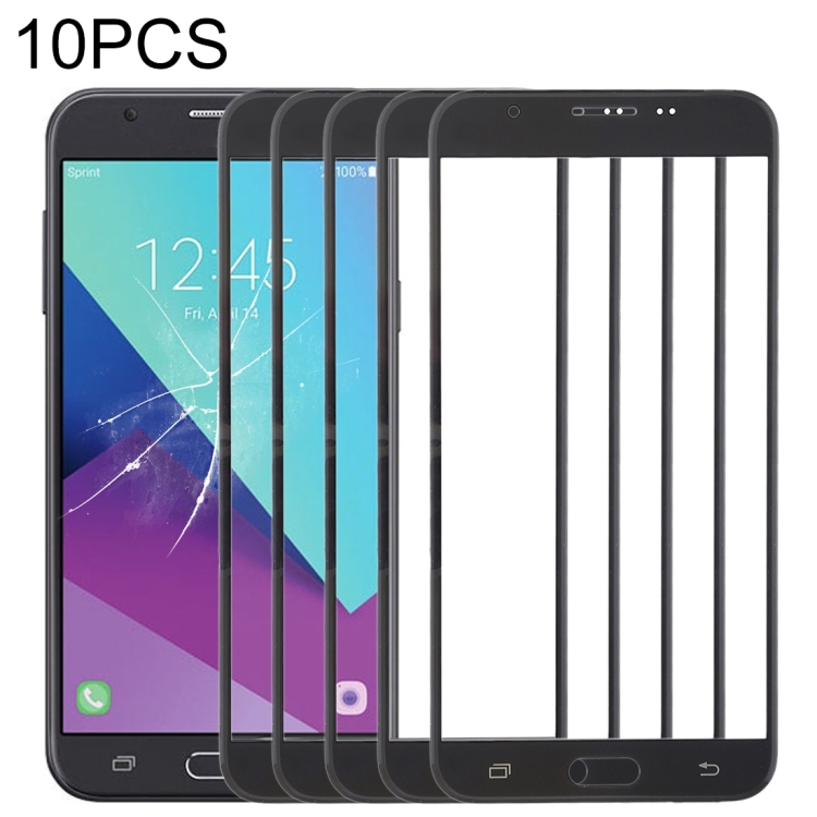 สำหรับ Samsung Galaxy J7 V / J727V / J727P 10 ชิ้นหน้าจอด้านนอกกระจก ...
