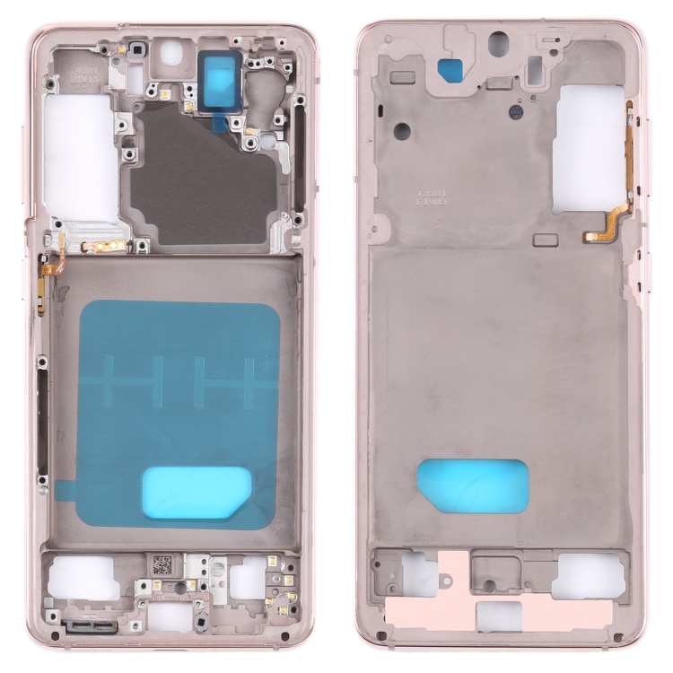 สำหรับ Samsung Galaxy S21 5G SM-G991B แผ่นกรอบกลาง (สีทอง)