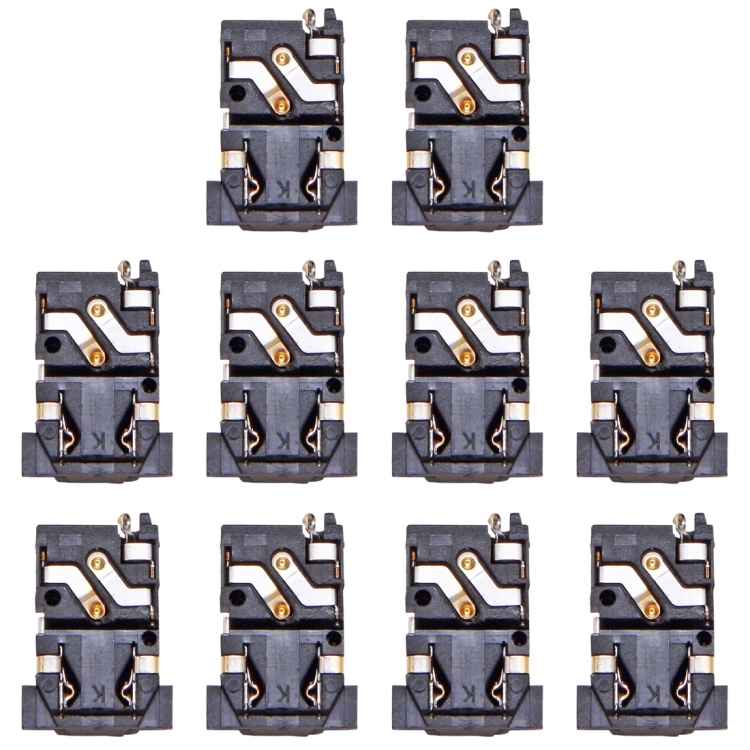 10 STKS Koptelefoonaansluiting voor Huawei Nova 2