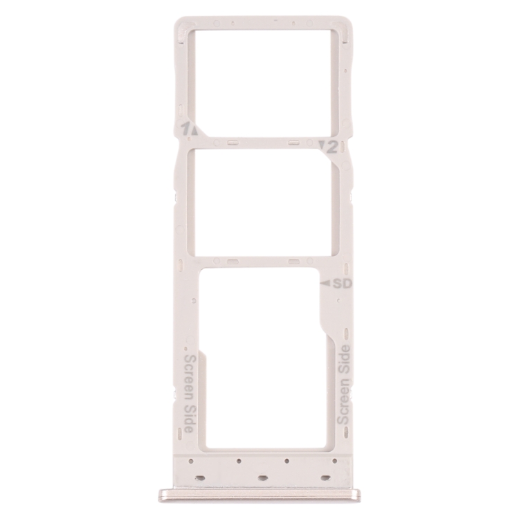 For Infinix Note 40 4G X6853 5pcs SIM Card Tray + SIM Card Tray (Gold)