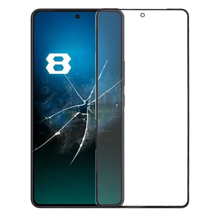 For Asus ROG Phone 8 Front Screen Outer Glass Lens with OCA Optically ...