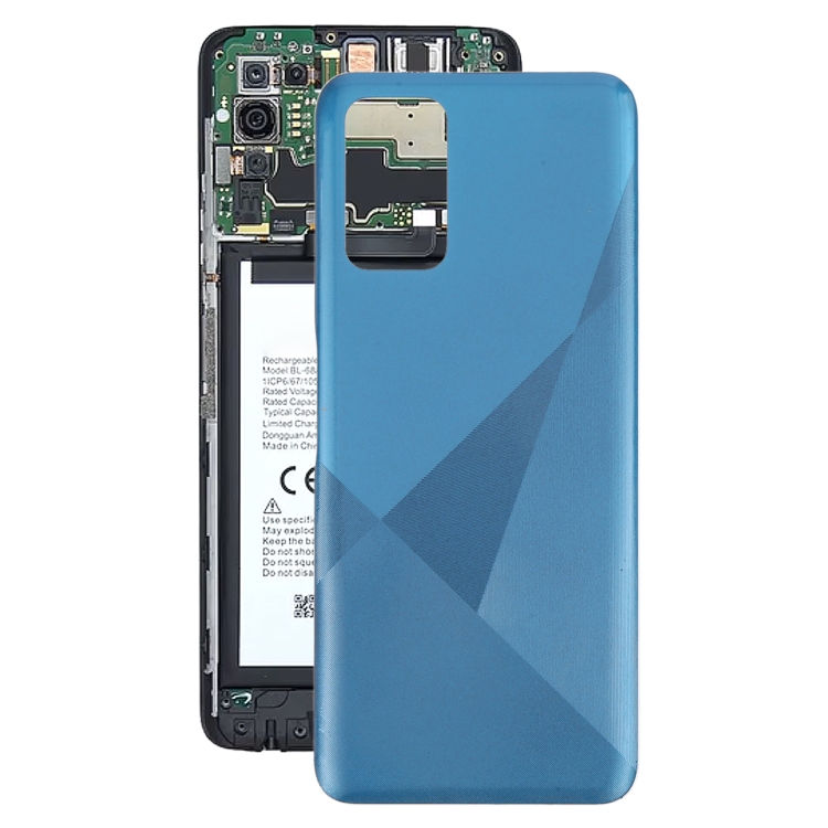 For Infinix Smart 8 X6525 Original Battery Back Cover(Blue)