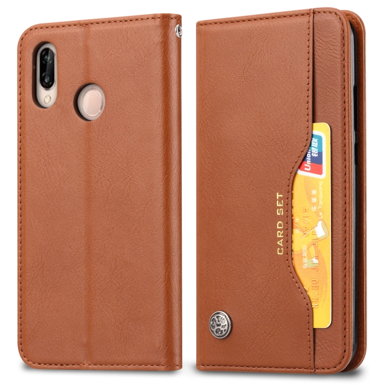 Knead Skin Texture ซองหนังพลิกแนวนอนสำหรับ Xiaomi Redmi Note 7 และ 7 ...