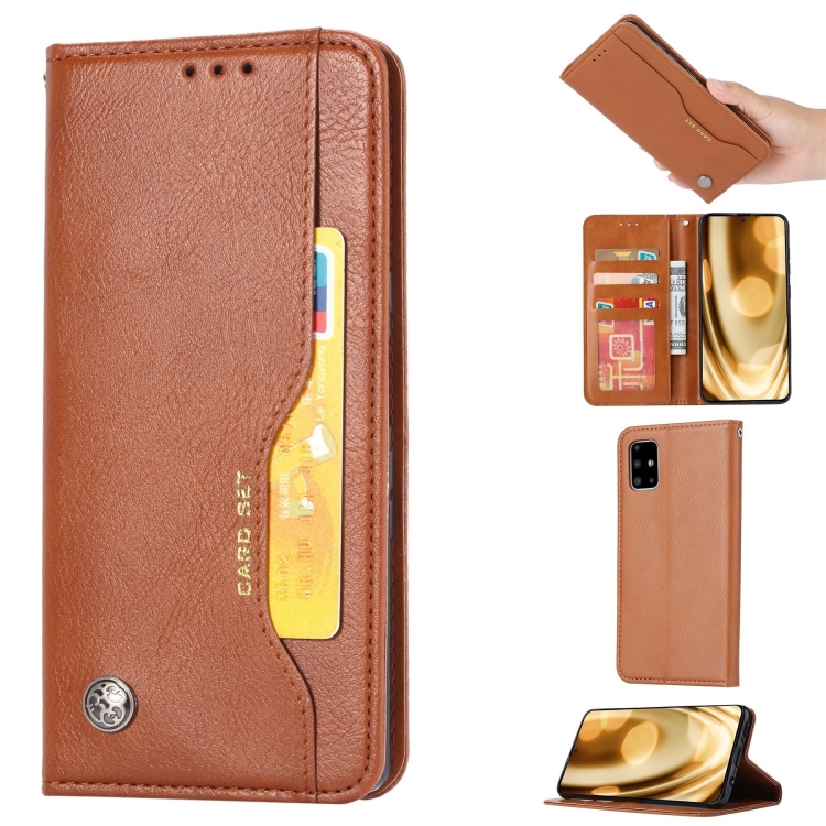 สำหรับ Samsung Galaxy Note 20 Knead Skin Texture ซองหนังพลิกแนวนอนพร้อม ...