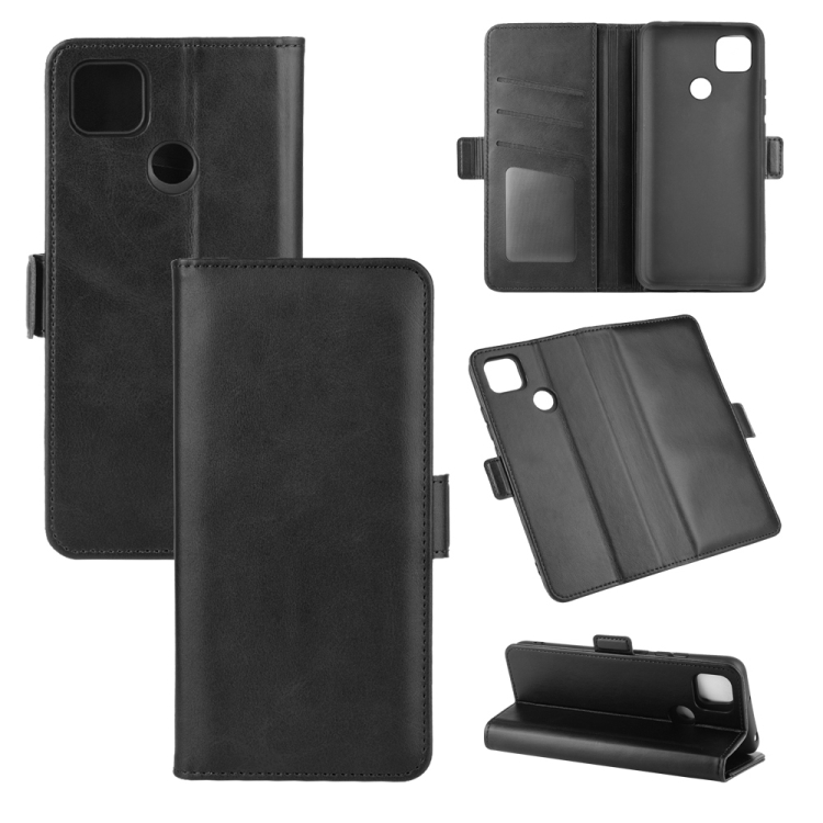 For Xiaomi Redmi 9C Dual-side Magnetic Buckle Horizontal Flip Leather ...