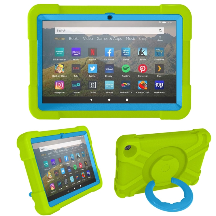 สำหรับ Amazon Kindle Fire HD8 (2020) PC + เคสซิลิโคนกันกระแทกพร้อมที่ ...
