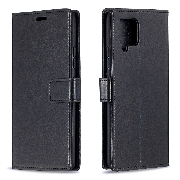 화웨이 Y5p 크레이지 호스 텍스처 수평 플립 가죽 케이스 홀더 및 카드 슬롯 및 지갑 및 포토 프레임 블랙