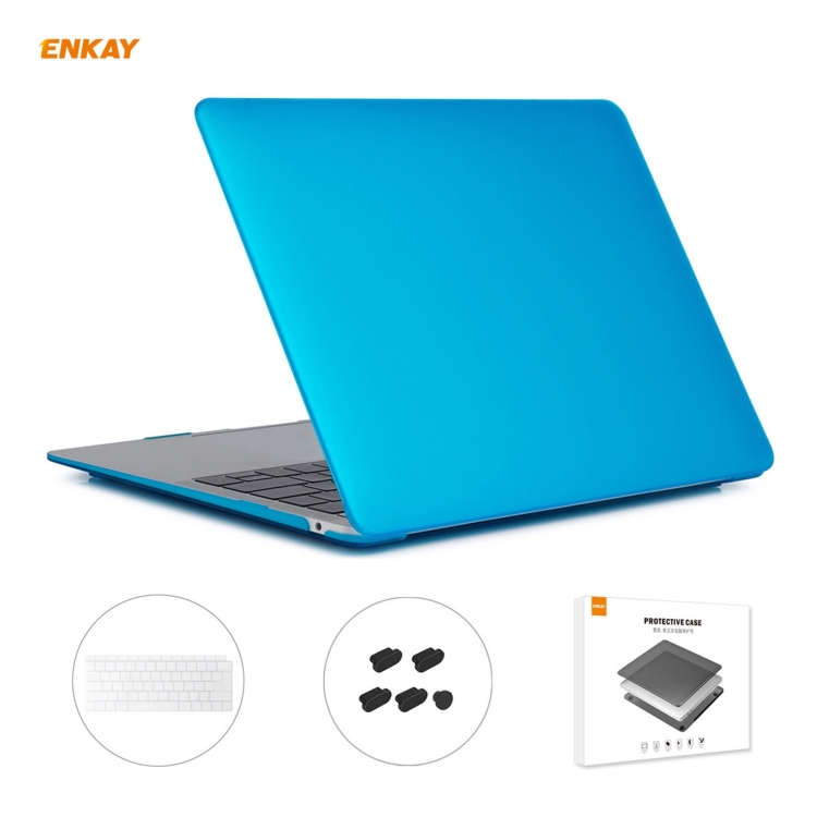 Enkay 3 in 1 Matte Laptop Protective Case + EU เวอร์ชันคีย์บอร์ด TPU ...
