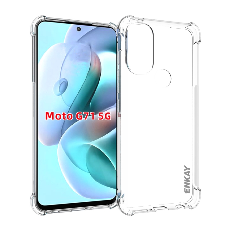 สำหรับ Motorola Moto G71 5 กรัม enkay ใส TPU กรณีกันกระแทก