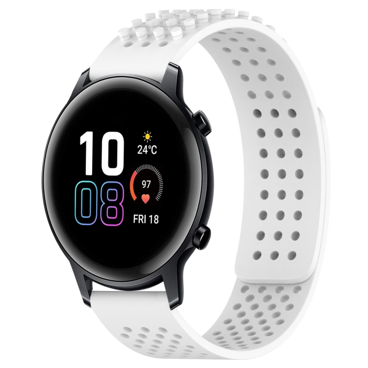 Para Honor Watch ES Correa de reloj de silicona con puntos 3D ...