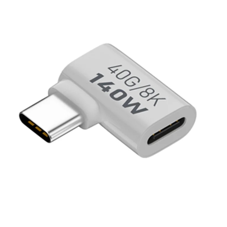 USB 3.1 Type-C to Type-C 40Gbps 8K Transmission Adapter 140W 5A Charge ...