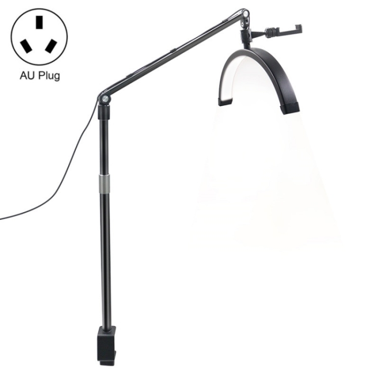 D-M30X 23 inch Half Moon Shape Beauty Manicure Lamp Curved Fill Light ...