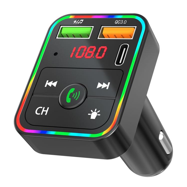 Y4 Retractable Cable Super Fast Charging Car Charger Bluetooth ...