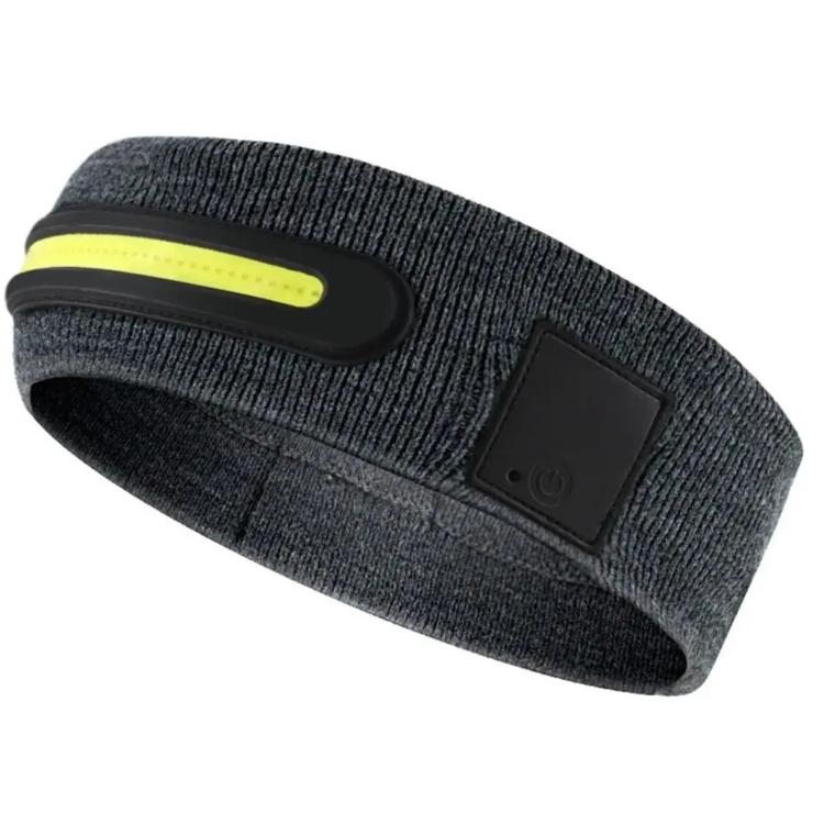 Outdoor Night Running LED Sports Fitness Headbands(Black)