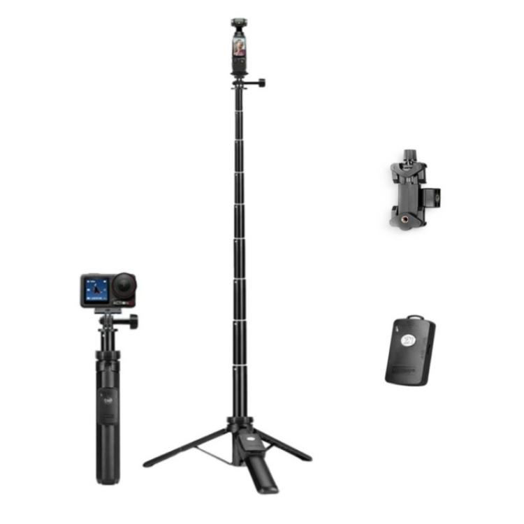 YUNTENG VCT-363 For Smartphone / DJI Pocket 3 Extension Pole Selfie ...