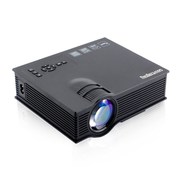 UC40 LED Portable Projector, 1200 Lumens Mini Home Theatre รองรับ PC / Laptop / TV Box และอื่น ๆ ...