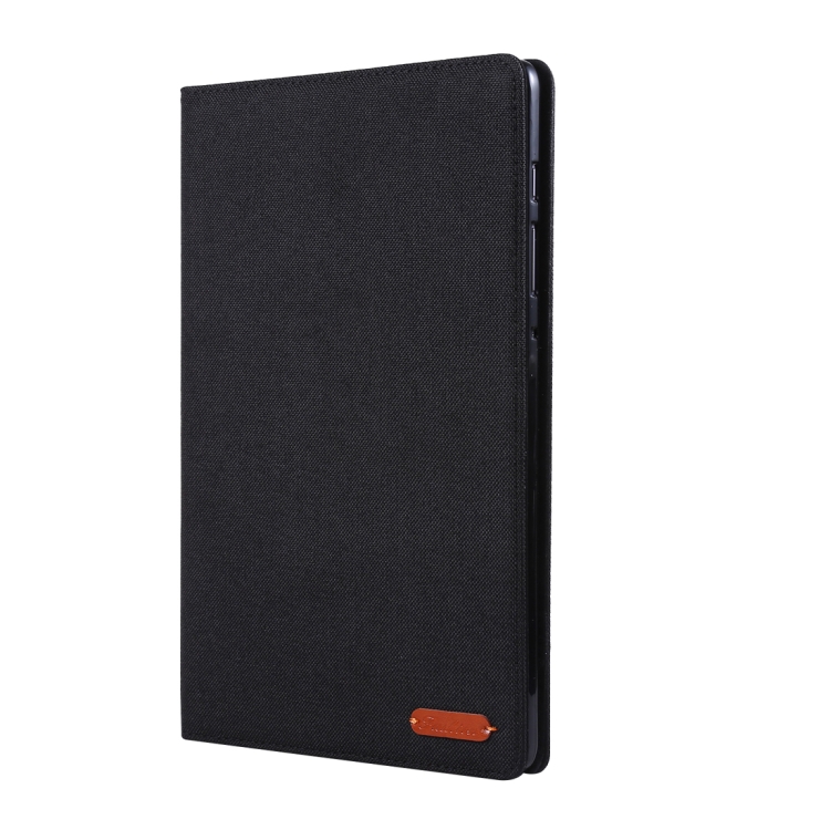 For Galaxy Tab S6 / T860 / T865 Cloth Teature Horizontal Flip PU ...