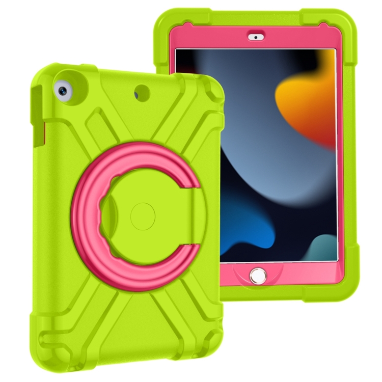 สำหรับ iPad 10.2 EVA + PC Flat Protective Shell พร้อมขายึดแบบหมุนได้ ...