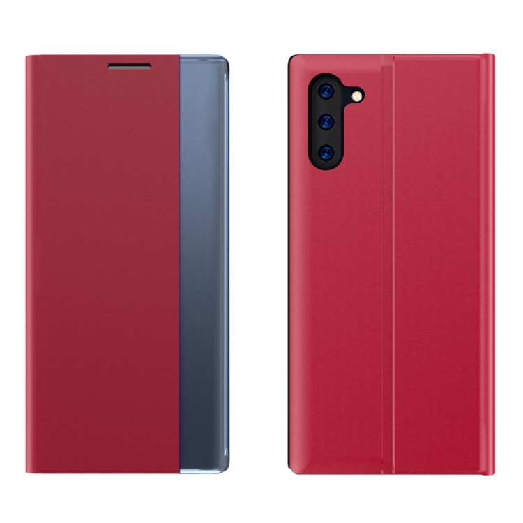 สำหรับ Galaxy Note 10 จอแสดงผลด้านข้าง Magnetic Horizontal Flip Plain ...