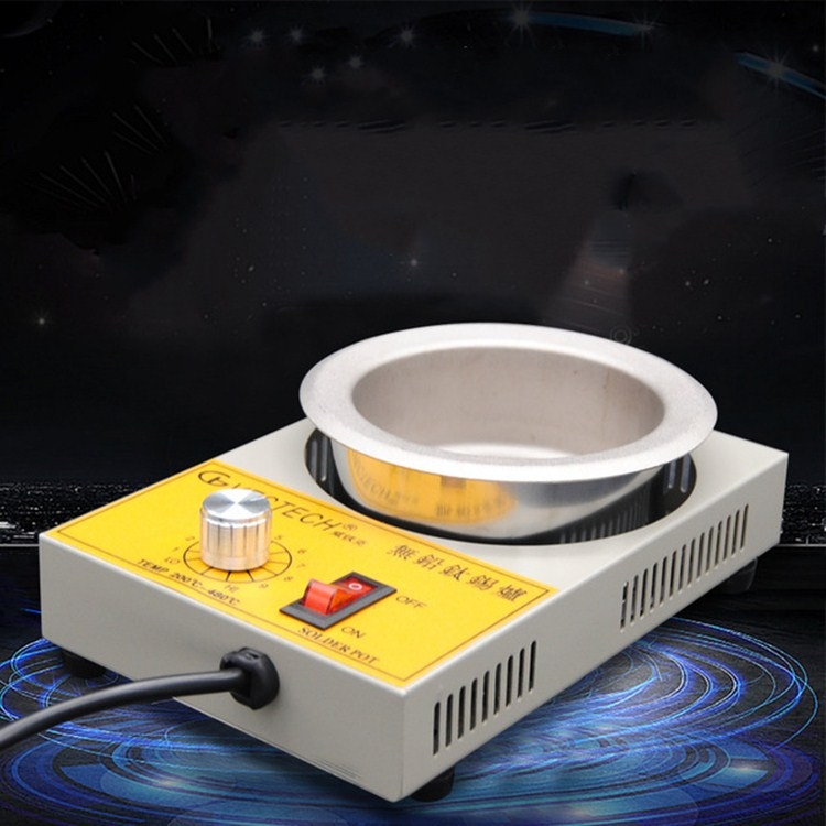 VECTECH 300W อุณหภูมิคงที่ปรับได้ Pure Titanium เตาดีบุกขนาดเล็กไร้สาร ...